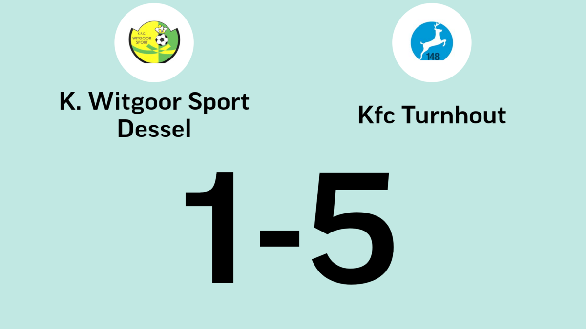 Adriaensen maakt er drie voor KFC Turnhout in wedstrijd tegen Witgoor | GVA